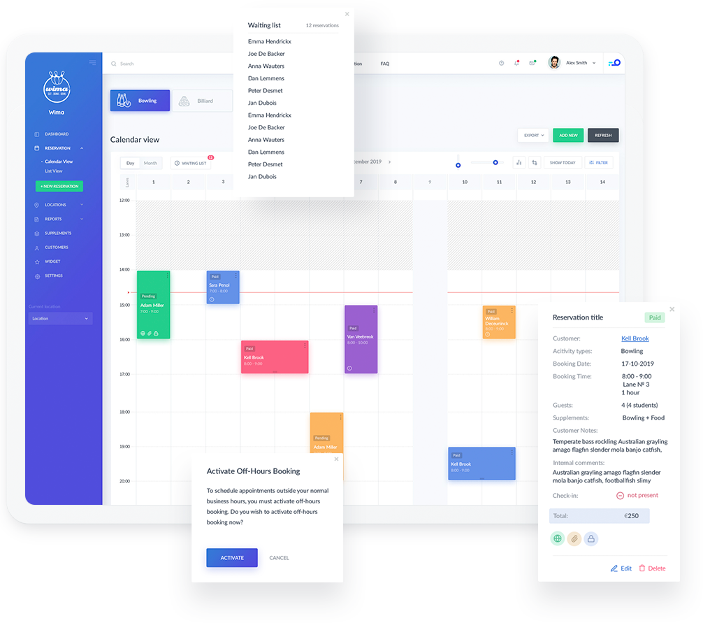 Booktivity - Smart booking system for activity and accommodation providers